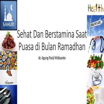 sehat sehat sehat yaa di ramadhan vibess | PPTX