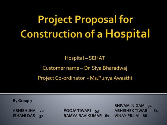 Hospital project report | PDF