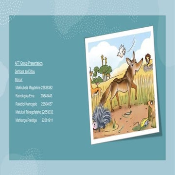 This is Sepedi HL P2 Notes for all Grade, From Grade 10 to matrix | PDF