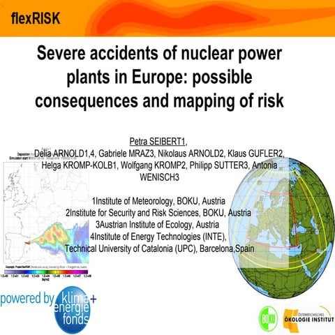 Severe accidents of nuclear power plants in Europe: possible ...