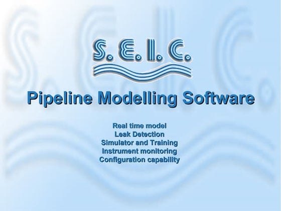 Pipeline Modelling Software | PPT
