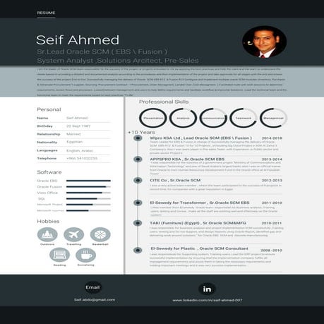 Seif Ahmed profile | PDF