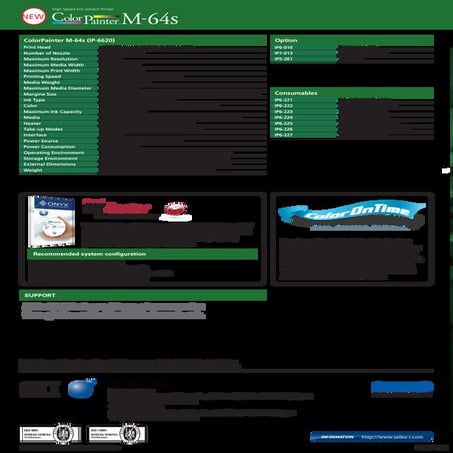 Seiko ColorPainter M-64s | PDF