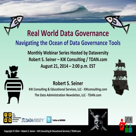 Real-World Data Governance: Navigating the Ocean of Data Governance ...