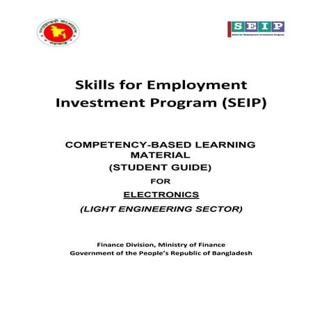SEIP Competency based Learning Material-Electronics-Student Guide.pdf