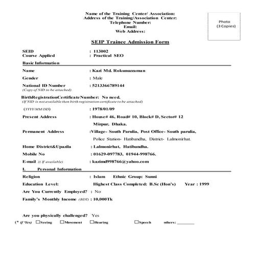 CURRICULAM VITAE | DOCX