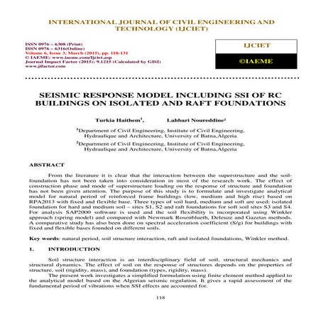 Soil structure interaction amec presentation-final | PPTX