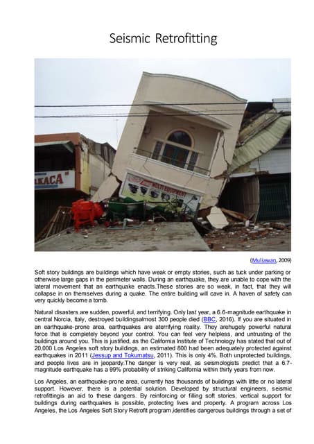 Earthquake Retrofit | PPT