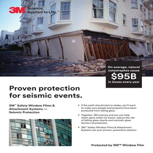 Dallas Window Film: 3M Safety Window Film for Seismic Activity | PDF