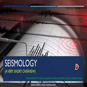 SEISMOLOGY-Engineering , Physical and Basic Seismology.pptx