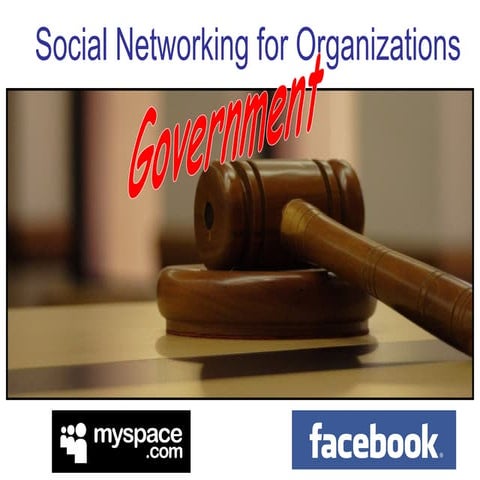 Social Media for Government Organizations | PPT