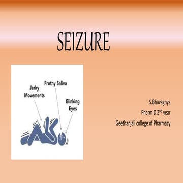SEIZURE: Definition, Etiology, Clinical manifestations, Diagnosis ...