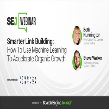 Smarter Link Building: How to Use Machine Learning to Accelerate ...