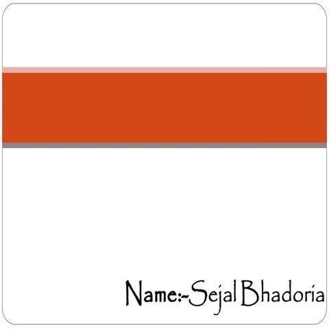 Sejal | PPT