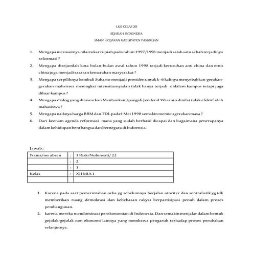 sejarah indonesia | PDF