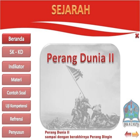 SEJARAH PERANG DUNIA II | PPTX