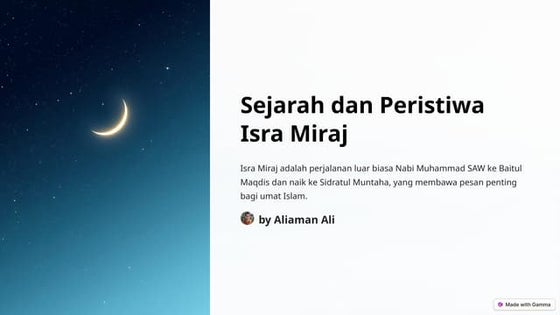 Ceramah peristiwa isra | PDF