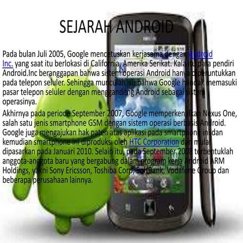 Pemrograman Bergerak (Android) | PPTX
