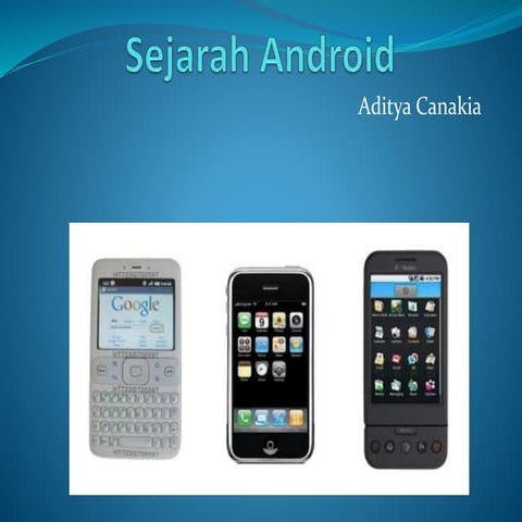 Sejarah android | PPTX