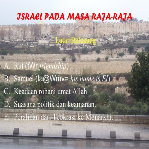 Sejarah bangsa israel | PPT