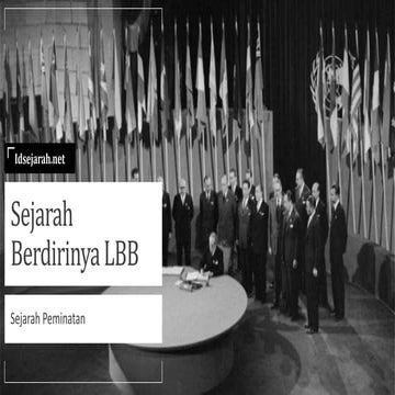Sejarah Berdirinya LBB.ppt