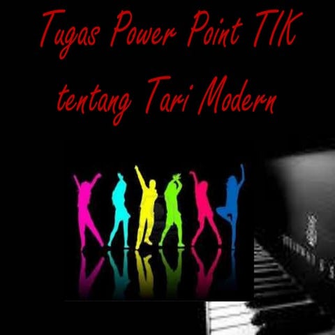 Sejarah dance (tari modern) | PPTX