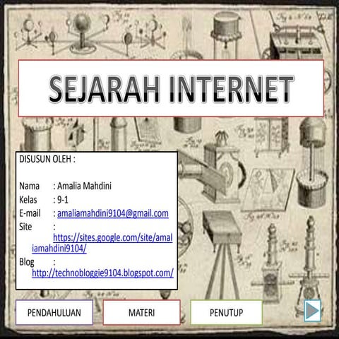 Sejarah Internet | PPTX