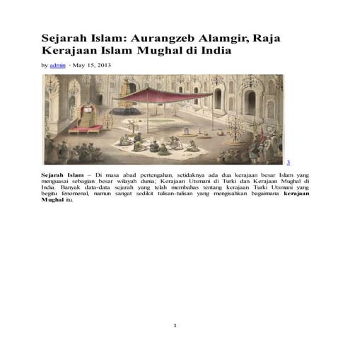 Sejarah islam | DOCX