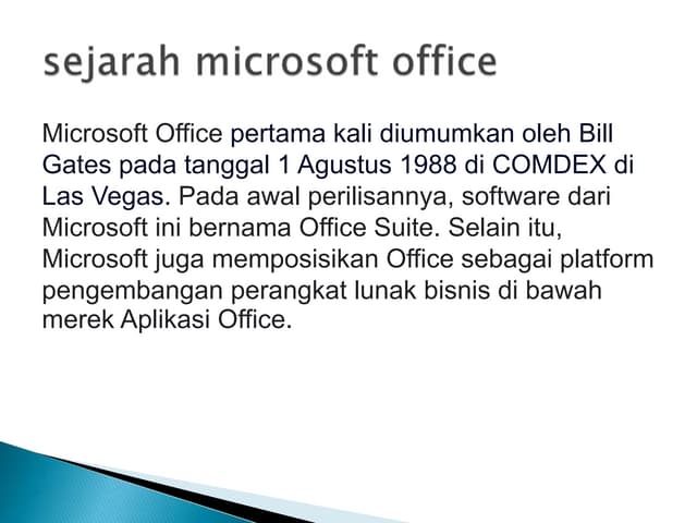 MATERI Presentasi Microsoft Office MATERI Presentasi Microsoft Office | PPTX
