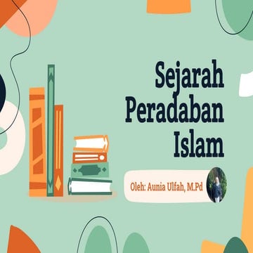 Tamplate Sejarah Peradaban Islam awal .pptx