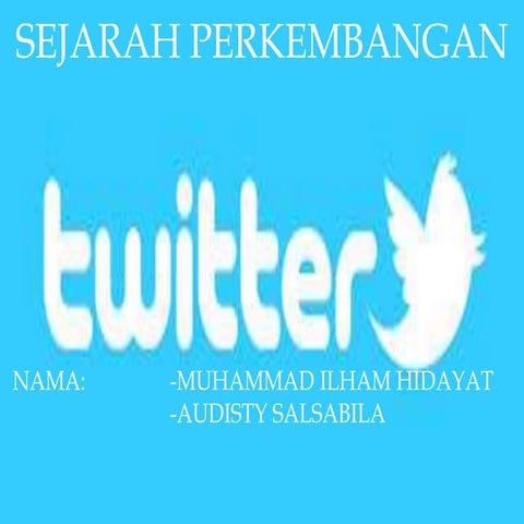 Sejarah Perkembangan Twitter | PPT