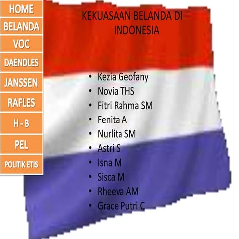 Kekuasaan Bangsa Belanda di Indonesia | PPTX