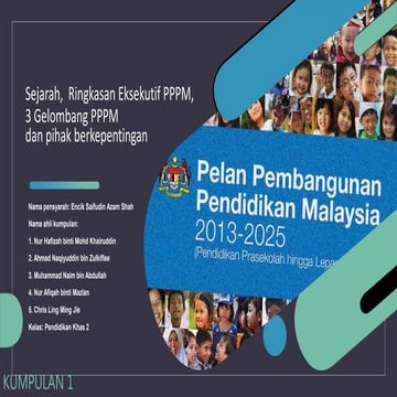 Sejarah, ringkasan eksekutif pppm, 3 gelombang | PPTX