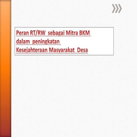 Sejarah rt rw di indonesia | PPT