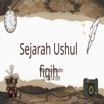 Sejarah Ushul fiqih(Haris).pptx universitas Muhhammadiyah | PPTX