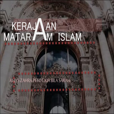 Kerajaan Mataram Islam | PPTX