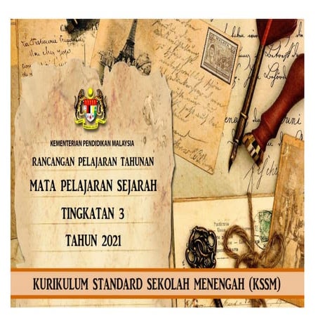 sejarah tingkatan tiga rancangan pelajaran tahunan | PDF
