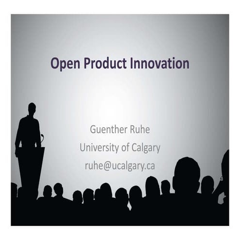 Open Product Innovation | PPT