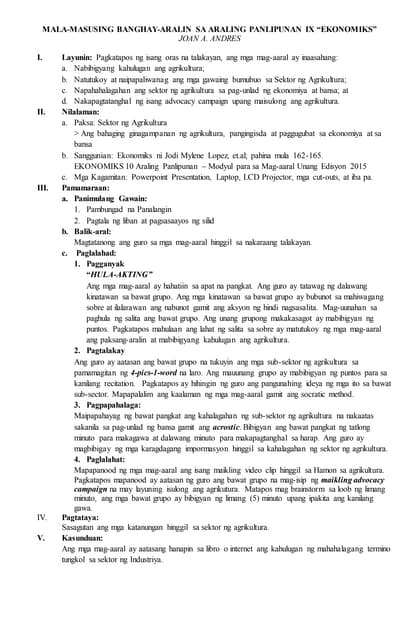 AP 9 LESSON PLAN | DOCX