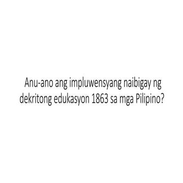 Kilusang Repormista | PPT