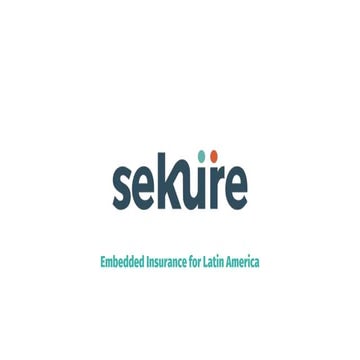 Sekure - InsurTech Innovation Award 2022 | PPT