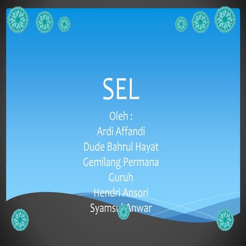 Sel | PPT