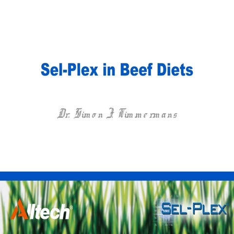 SELSAF® - an organic feed supplement | PDF