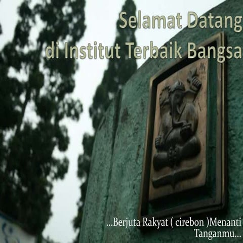 Selamat datang di itb | PPTX