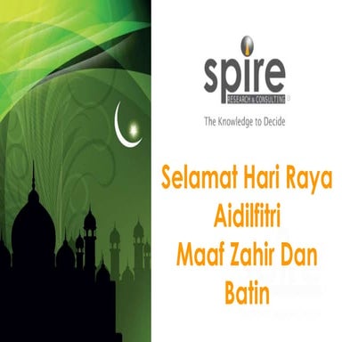 Spire wishes everyone a Happy Hari Raya! Selamat Hari Raya ...