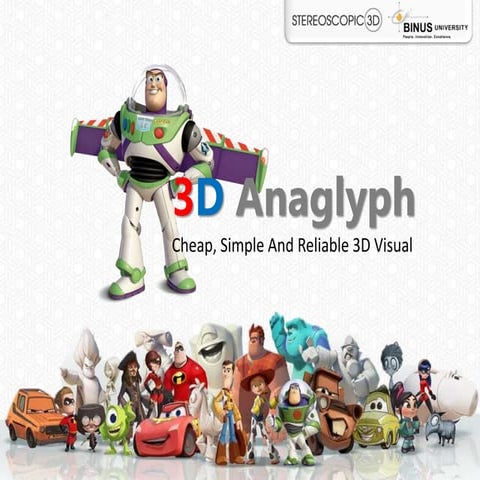 3D Anaglyph #Binus#2019@ControlGroup | PPTX