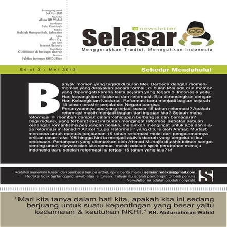Selasar edisi 01 | PDF