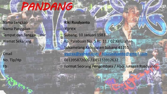 contoh Daftar riwayat hidup | DOCX