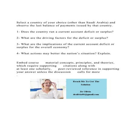 Select a country of your choice (other than Saudi Arabia) and ob.docx