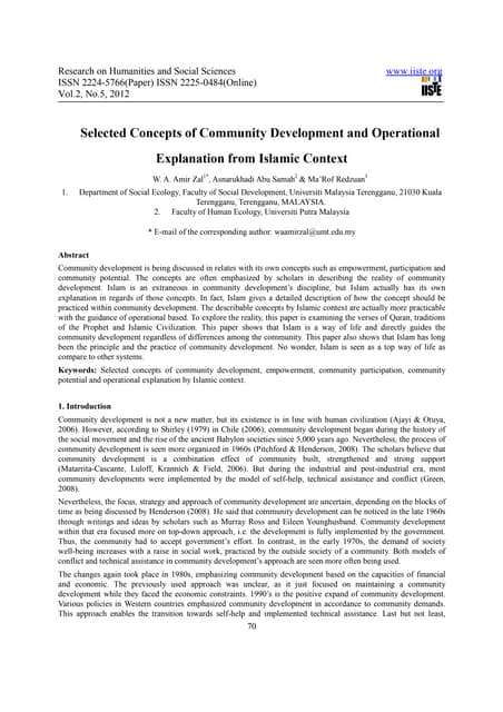 Community development 1 | PPT